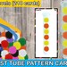 Test Tube Pattern Cards, Math Center, Pattern Task Cards, Montessori ...
