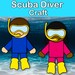 Scuba Diver Craft, Homeschool Activity, Summer School, End of the Year ...