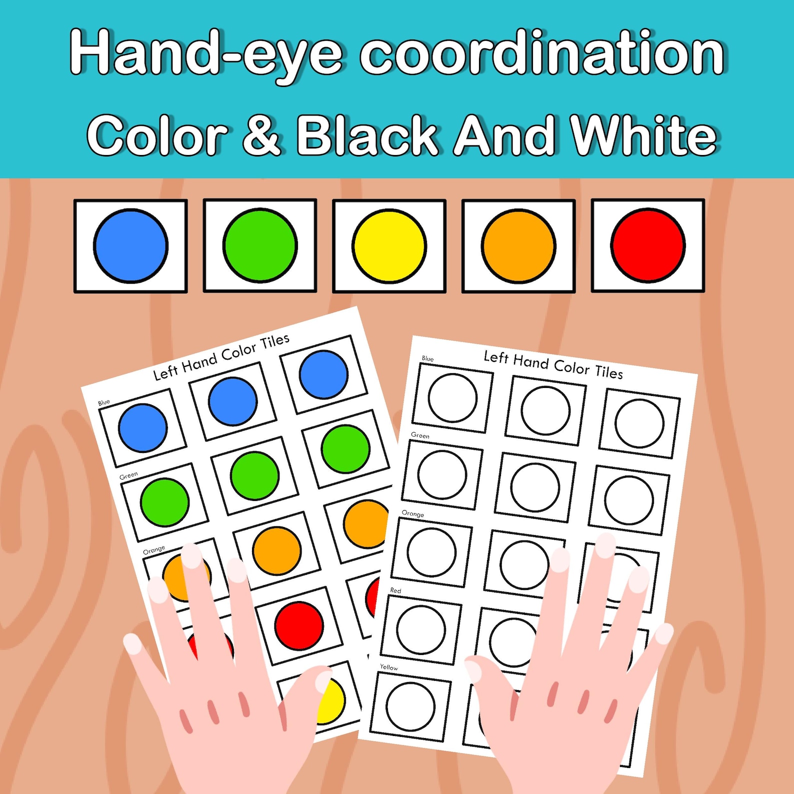 Hand-eye Coordination, Left and Right Brain Exercise, Special Education ...