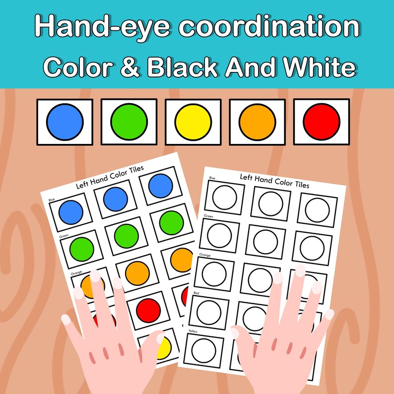 Hand-eye Coordination, Left and Right Brain Exercise, Special Education ...