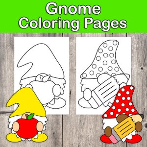 Back to School Craft, Gnome Craft, School Gnomes, Bulletin Board Decor ...