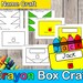 Back to School Craft, Crayon Box Name Craft, Fine Motor Skills ...