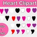 Valentines Day Clipart , Heart Clipart , Hearts Clip Art , Commercial ...