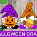 Halloween Gnome Craft, Halloween Activities for Kids Printable, Paper ...
