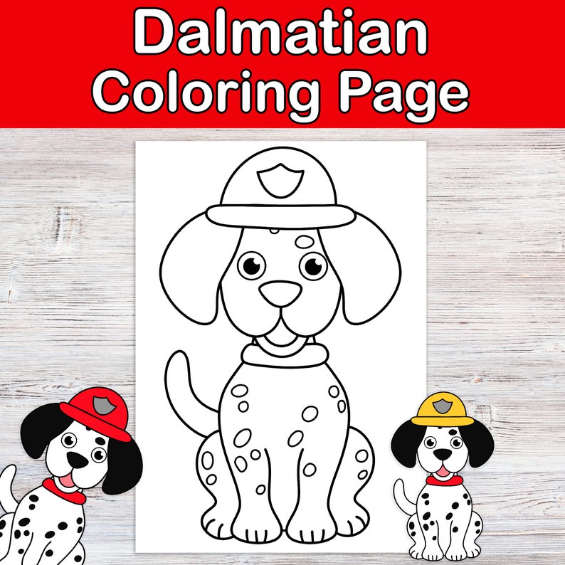 Dalmatian Craft, Homeschool Activity, Summer School, Bulletin Board ...