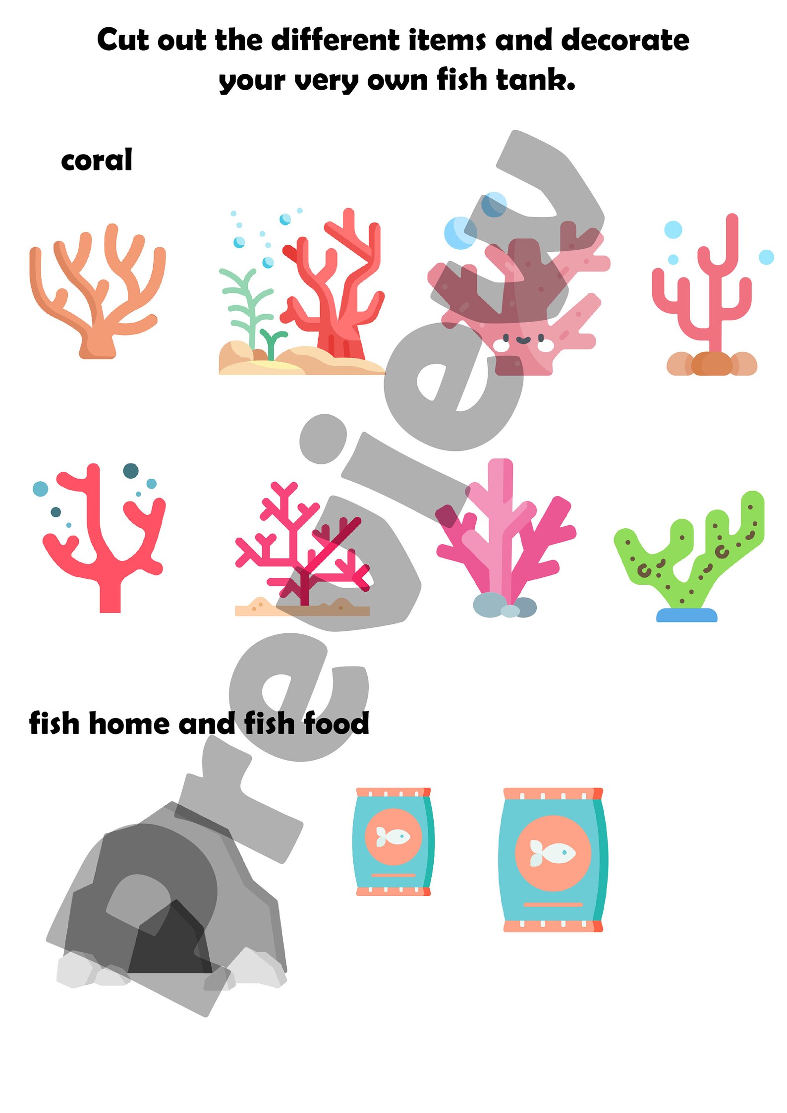 Build a Fish Tank Craft for Kids - Kids Activity, Homeschool Art ...