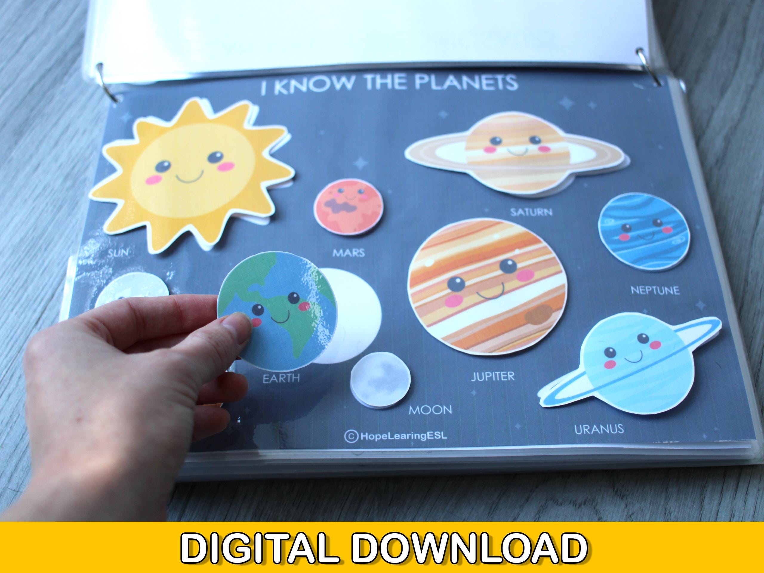 Busy Book Printable, Toddler Learning Binder, Preschool Activities ...