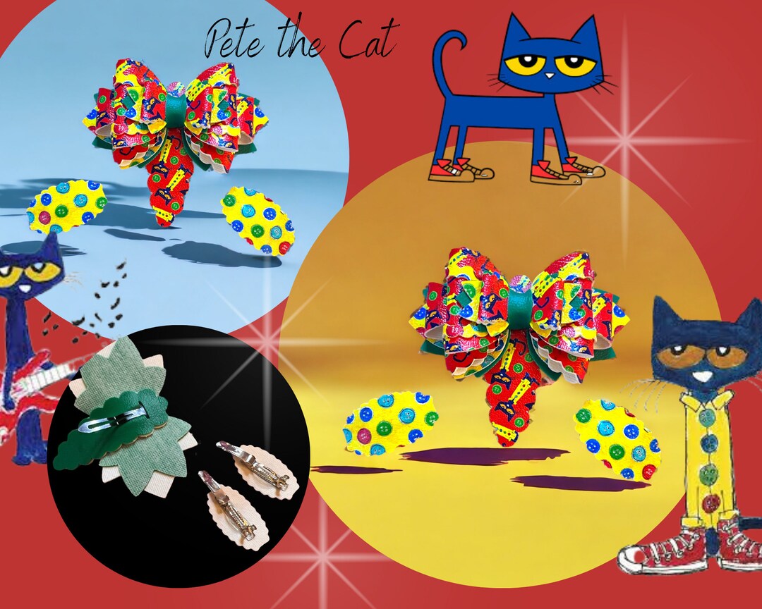 Children's Book-inspired Character Hair Bow Barrette Hair - Etsy