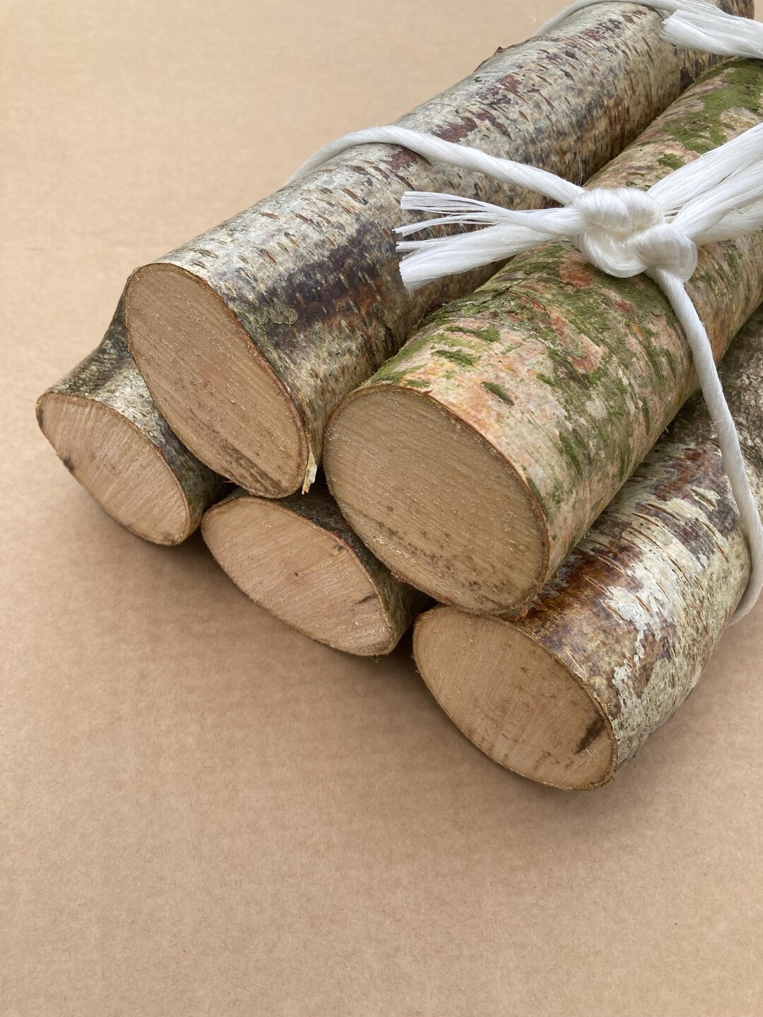 Decorative Birch Logs | Natural English Birch Wood | Rustic Craft ...