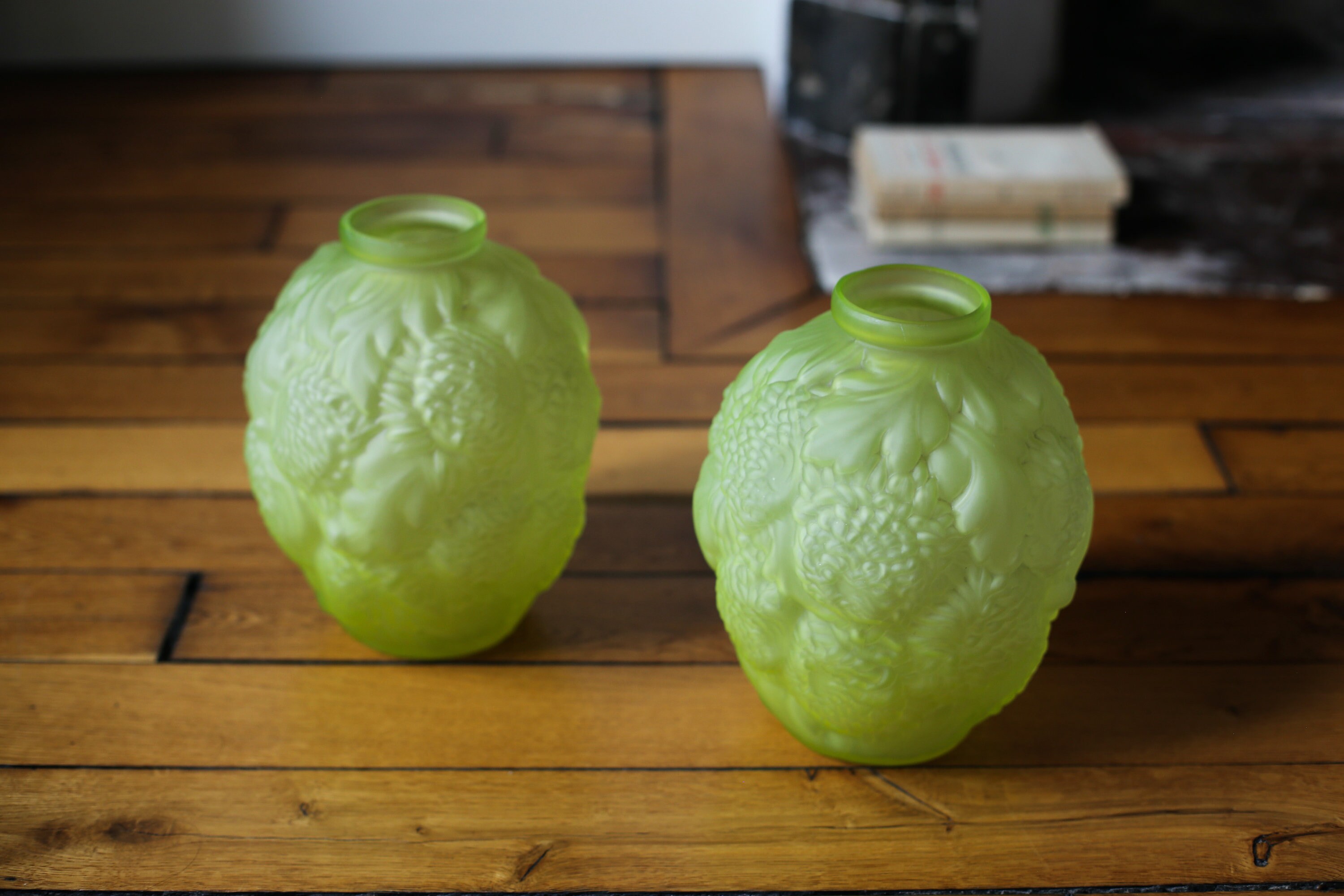 Rare Pair of Uraline Vases From the Art Deco Period - Etsy