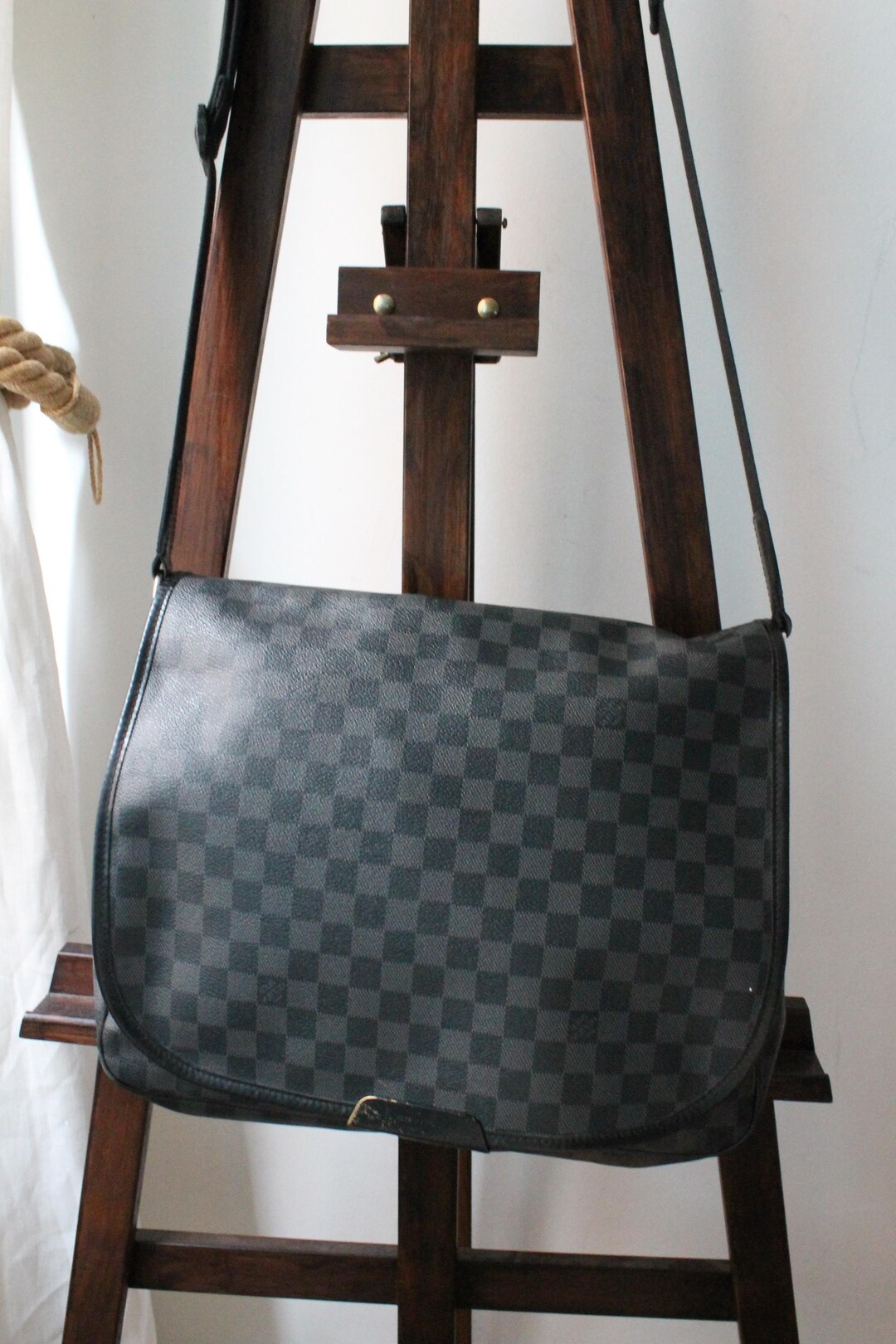 Louis Vuitton Daniel Handbag in Damier Pattern - Etsy