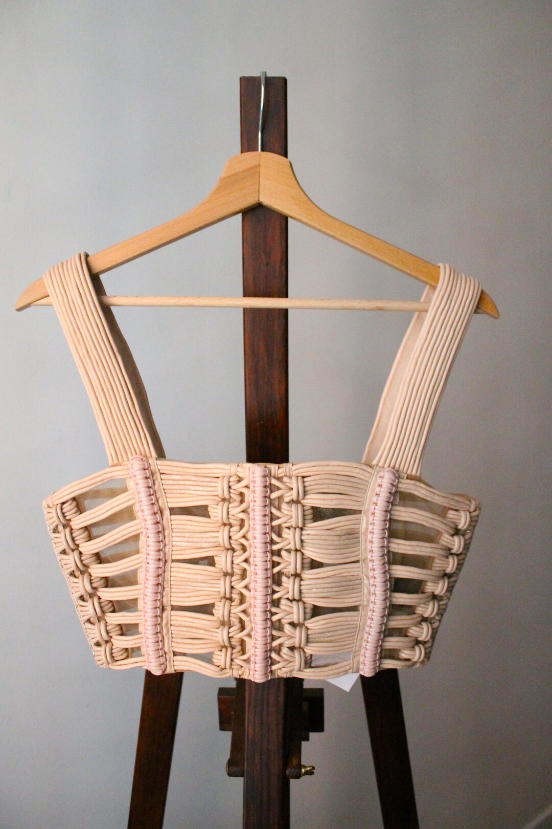 Balmain Pink Bustier Top, New With Tags, Size 36 - Etsy