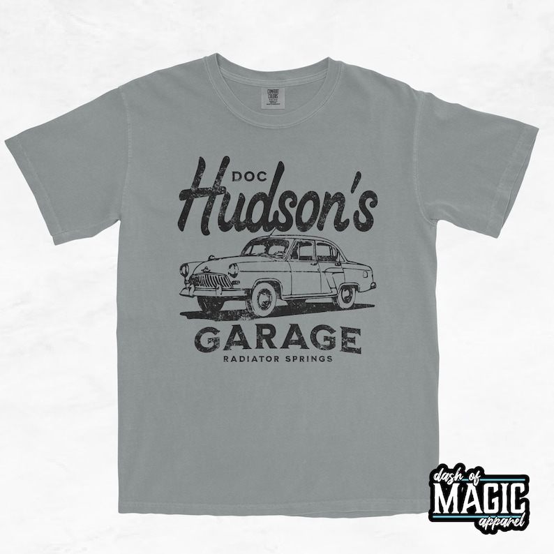 Radiator Springs Shirt | Doc Hudson Shirt | Men's Disney Shirt | Doc ...