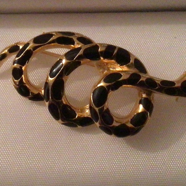 Snake Brooch - Etsy