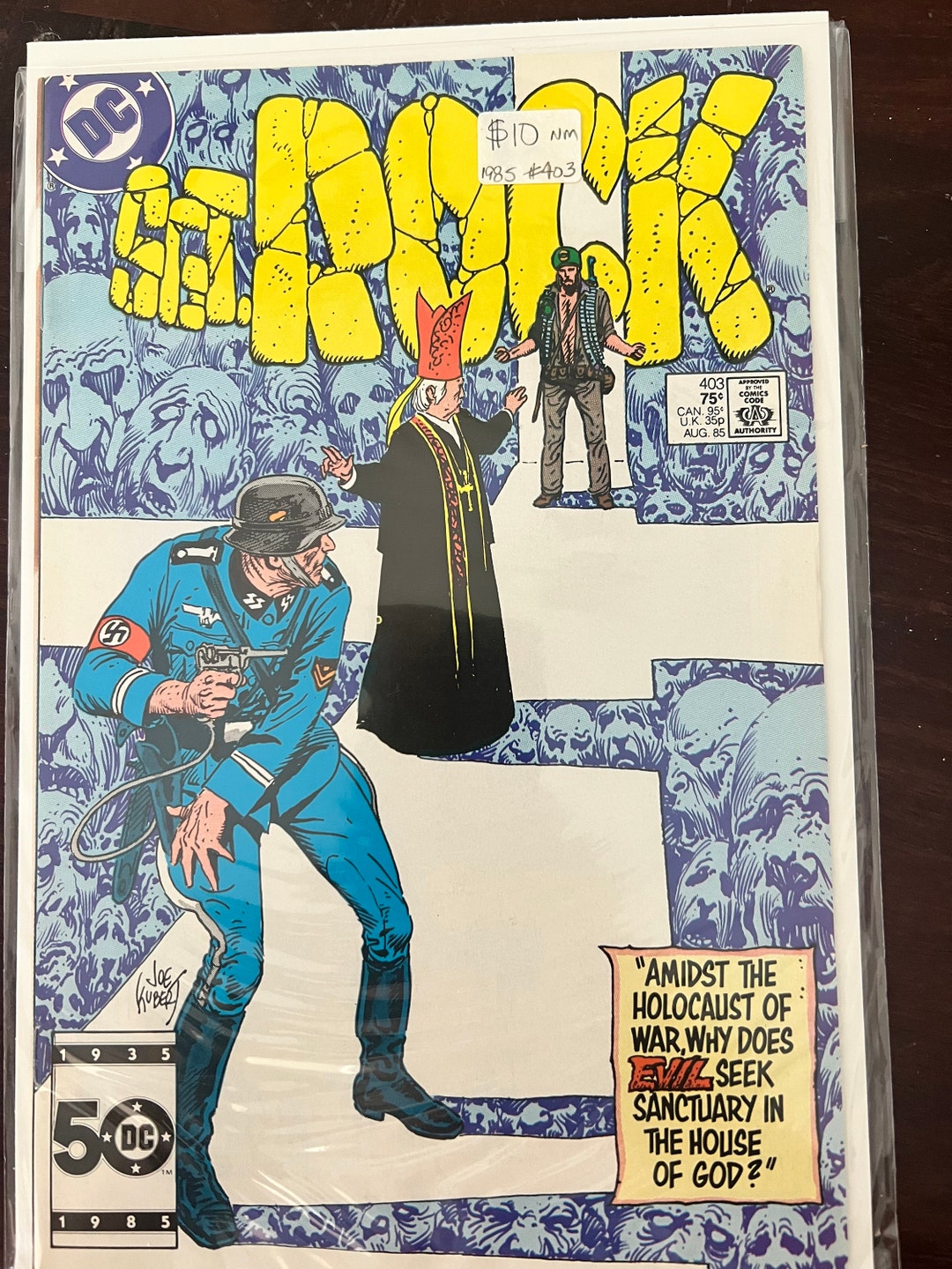Sgt. Rock Comic Books 403-407 - Etsy