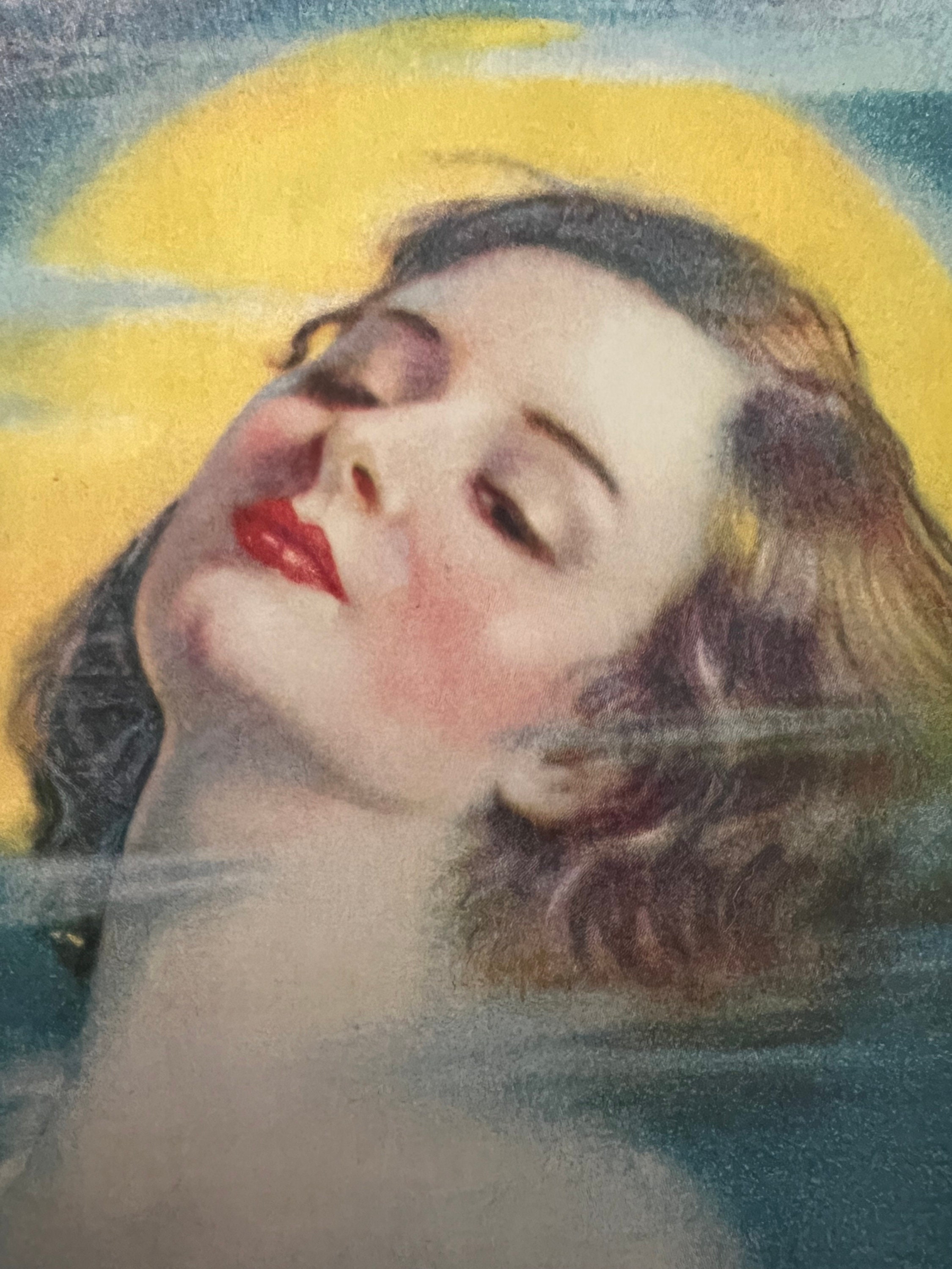 1940's Vintage Mutoscope Card "total Eclipse" - Etsy