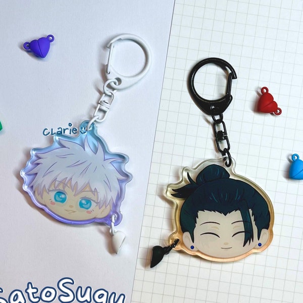 Anime Keychain - Etsy