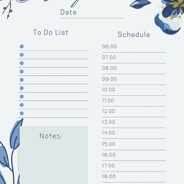 Monthly Ocean Planner - Etsy