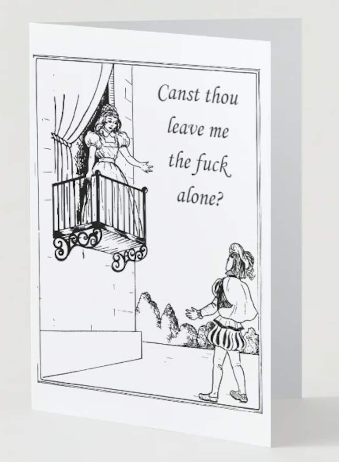 Printable Card, Funny Digital Cards, - Etsy