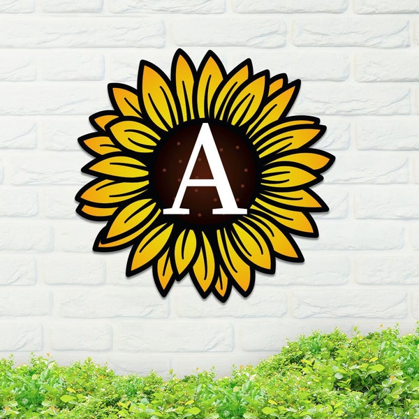 Metal Sunflower - Etsy