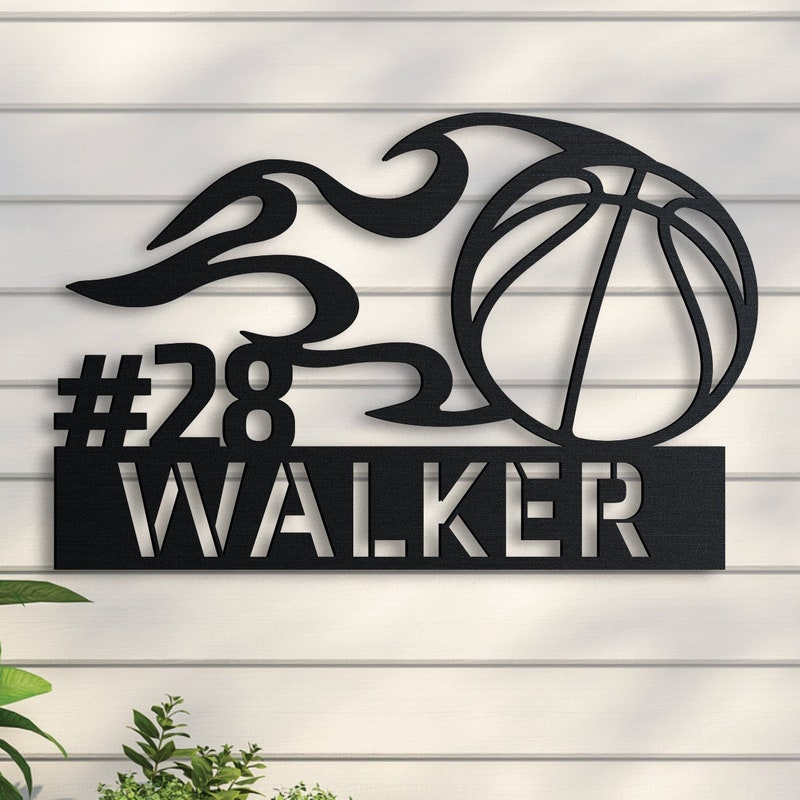 Basketball Sign - Etsy