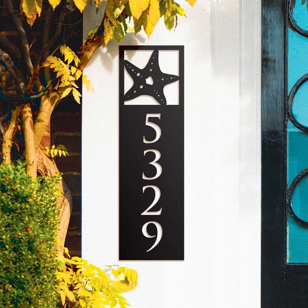 House Numbers Vertical - Etsy