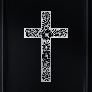 Christian Cross Sign, Metal Cross Sign, Metal Christian Sign, First ...