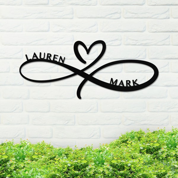 Infinity Name Sign - Etsy