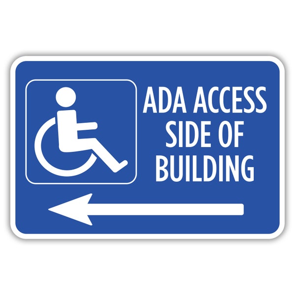 Ada Access Sign - Etsy