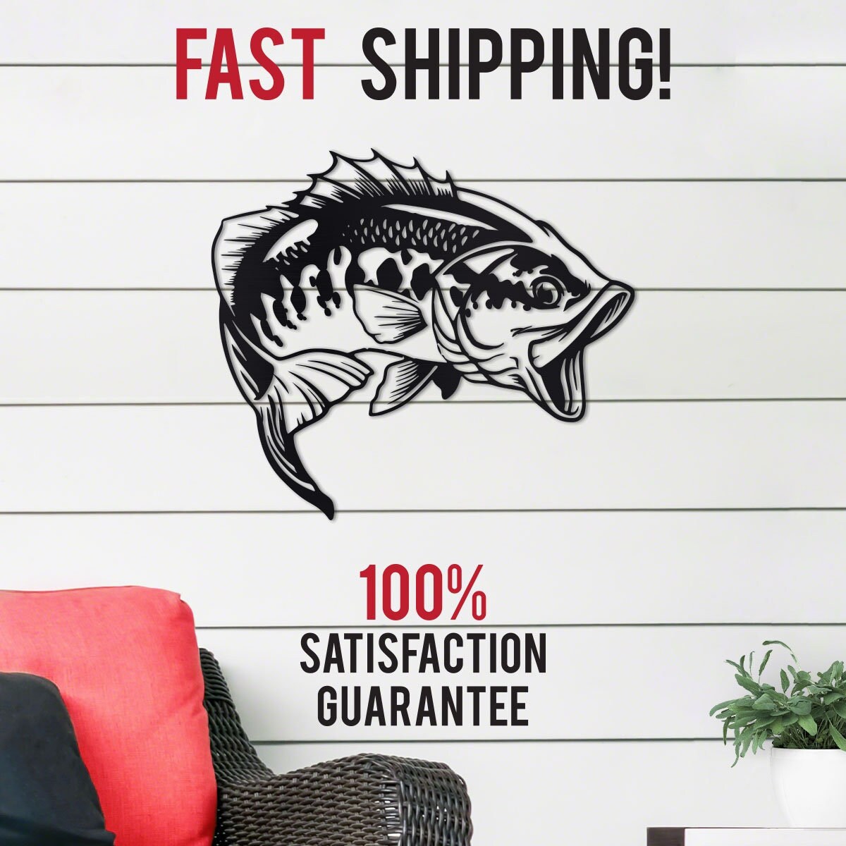 Metal Fishing Sign Fishing Sign Metal Fish Sign Metal Fish - Etsy