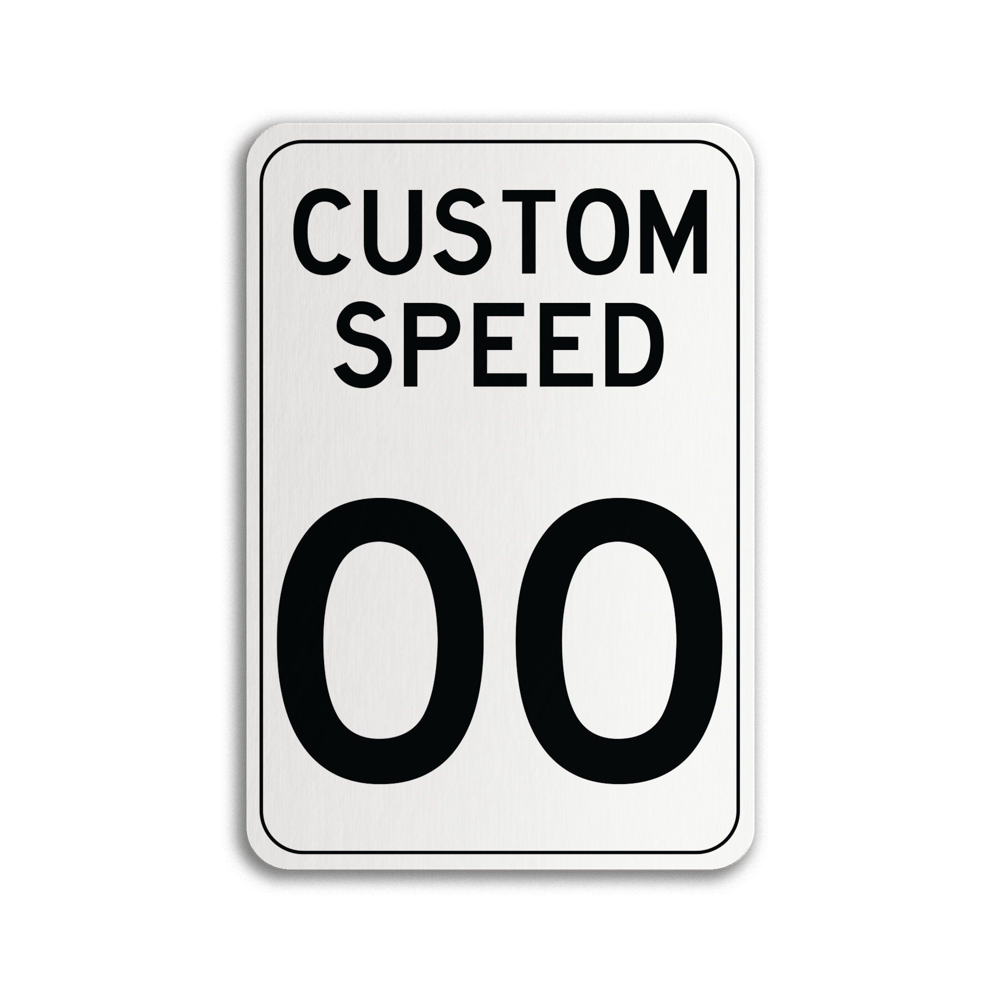 Custom Speed Limit Sign - Etsy