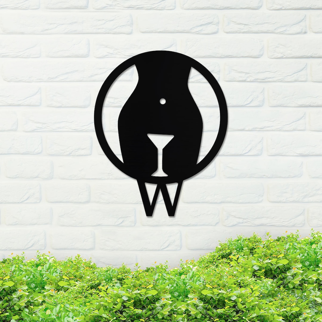 Metal Women's Room Sign, Women's Room Metal Sign, Metal Gift, Women's ...