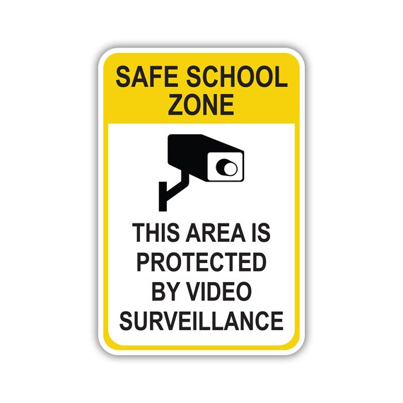 Safe School Zone Sign School Signs Aluminum - Etsy