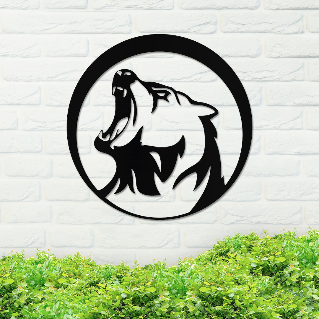 Metal Bear Sign, Metal Nature Sign, Housewarming Gift, Wedding Gift ...