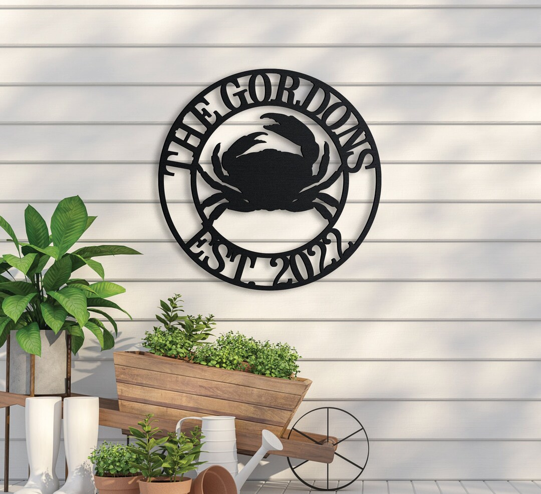 Metal Name Sign, Custom Metal Sign, Metal Name Sign, Custom Name Sign ...