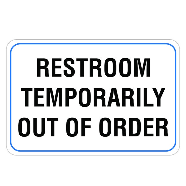 Out of Order Sign - Etsy