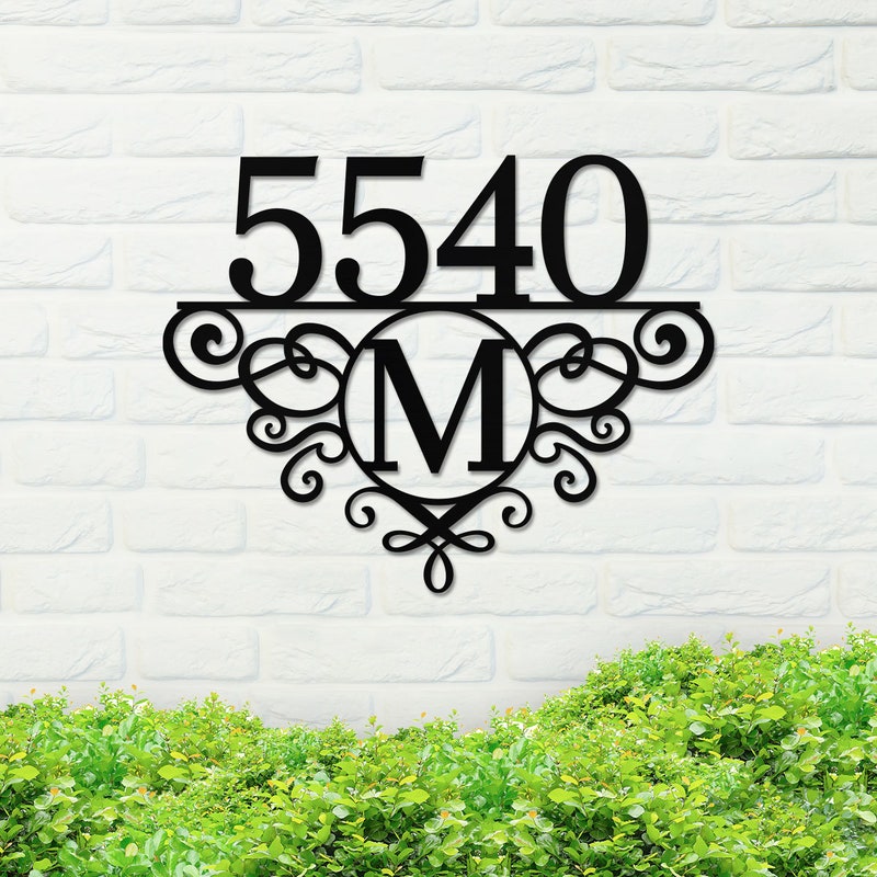 Monogram Address - Etsy