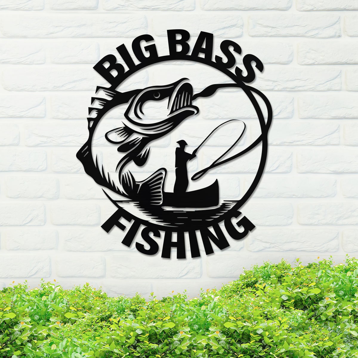 Bass Fishing Signs