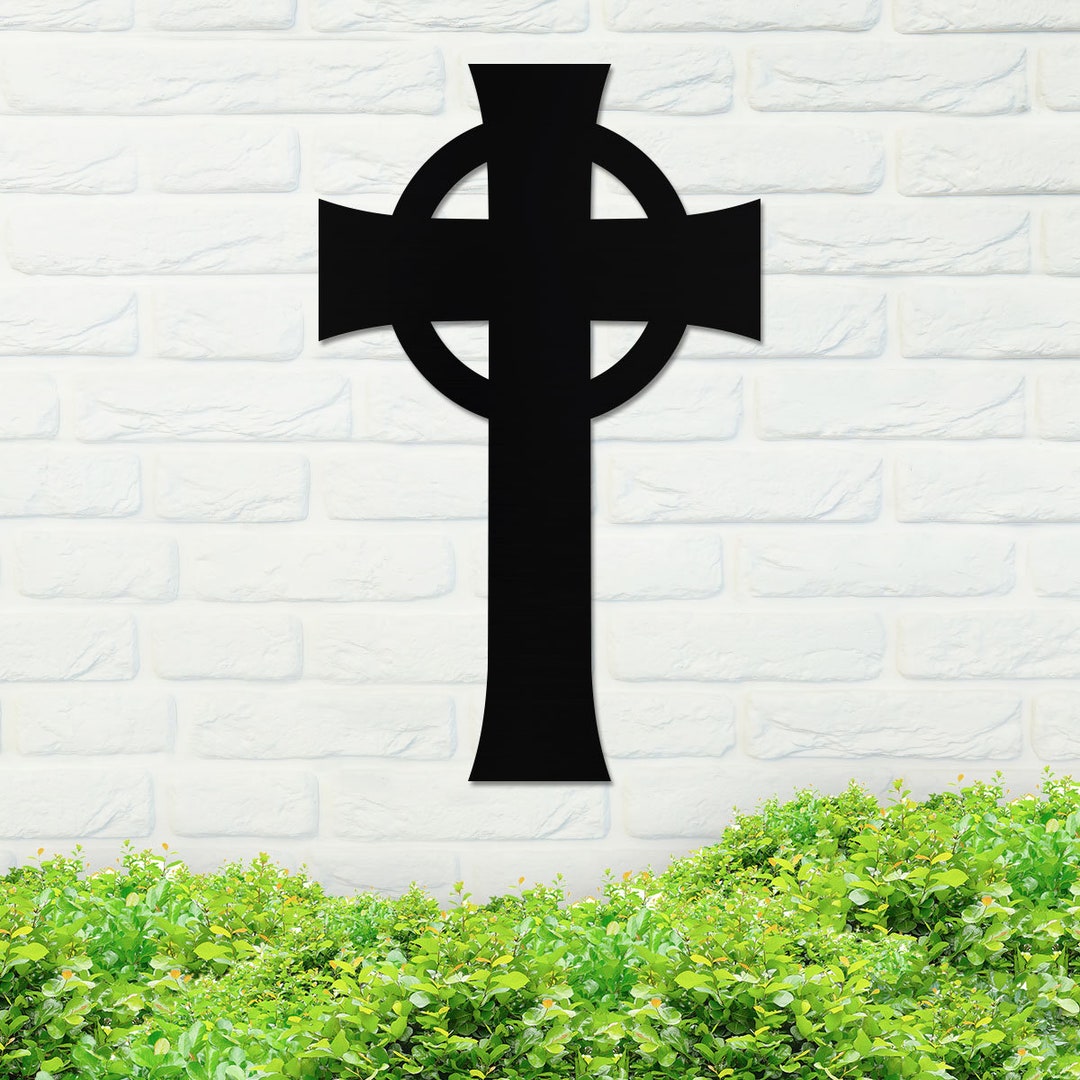 Christian Cross Sign, Metal Cross Sign, Metal Christian Sign, First ...