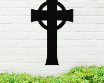 Christian Cross Sign Metal Cross Sign Metal Christian Sign - Etsy