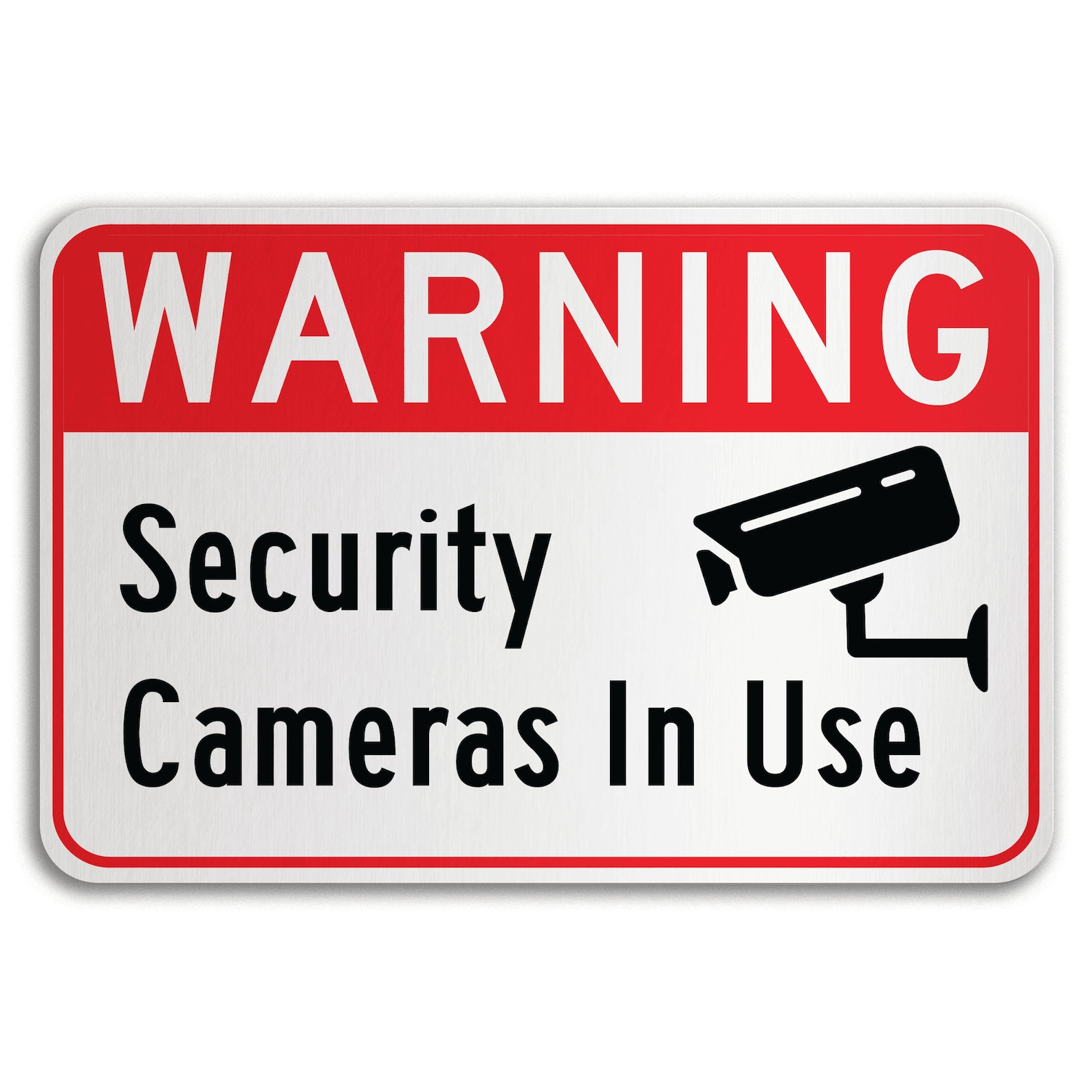 Warning Security Camera in Use Sign Security Signs Protected - Etsy