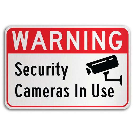 Printable Security Camera Signs