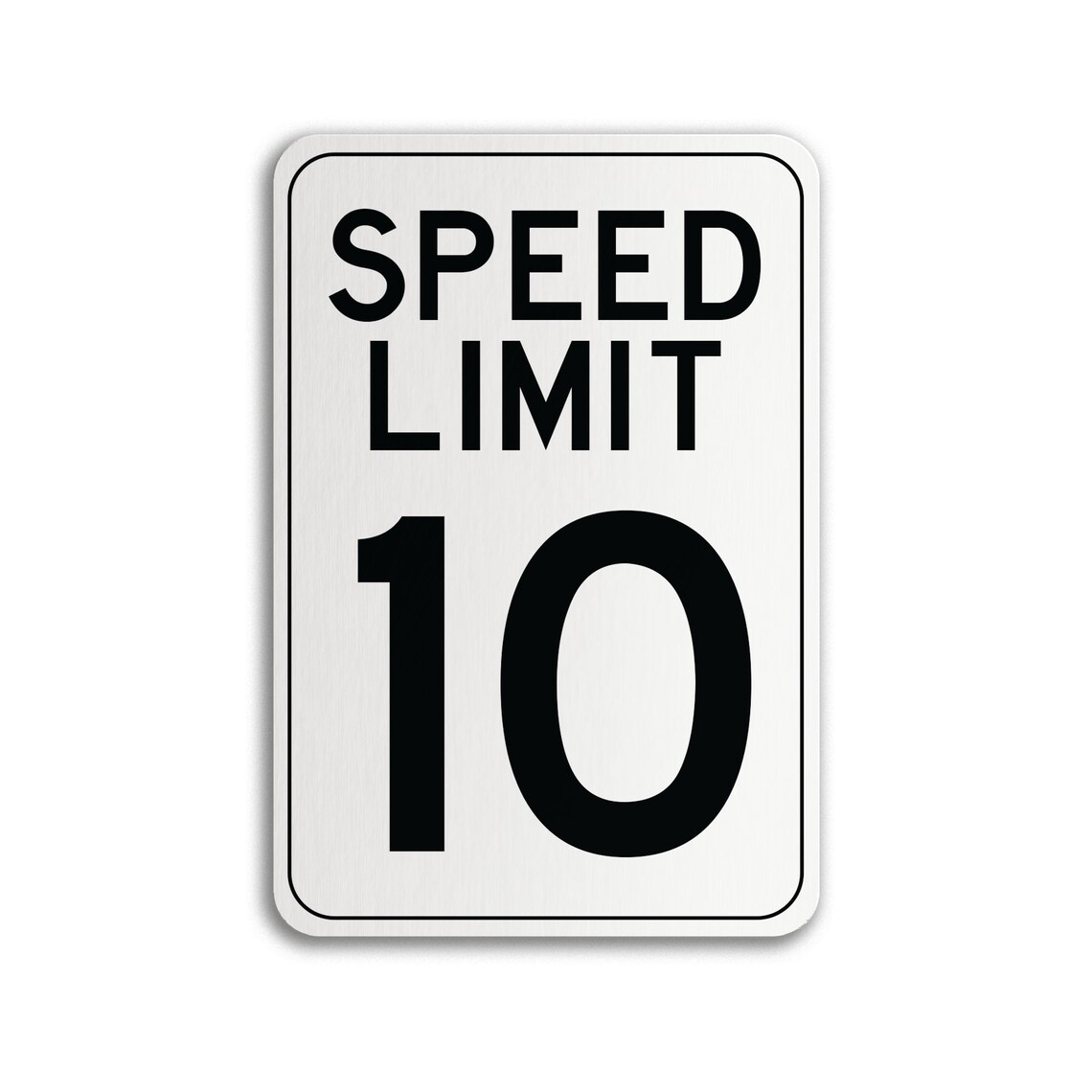 Custom Speed Limit Sign - Etsy