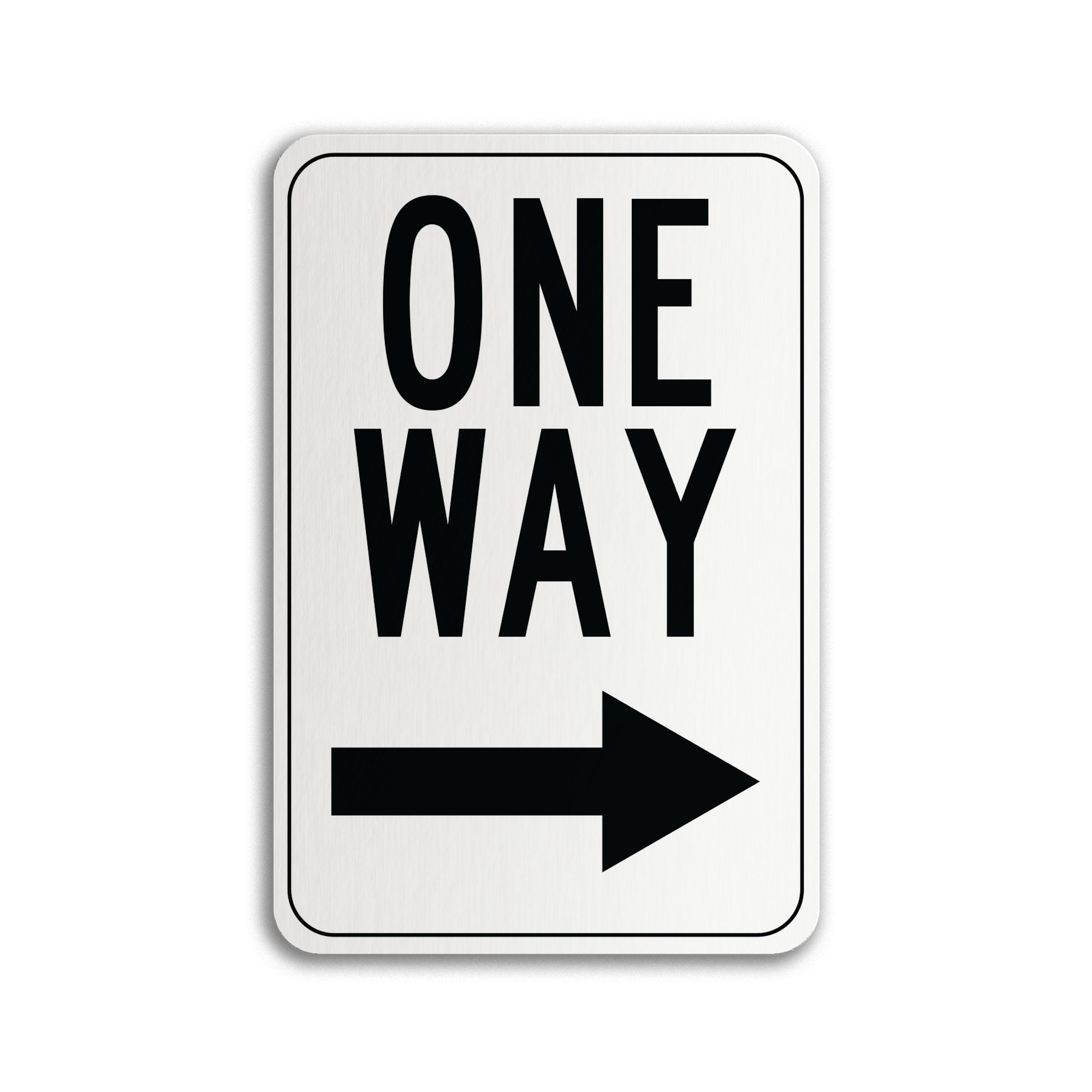 One Way Road Sign
