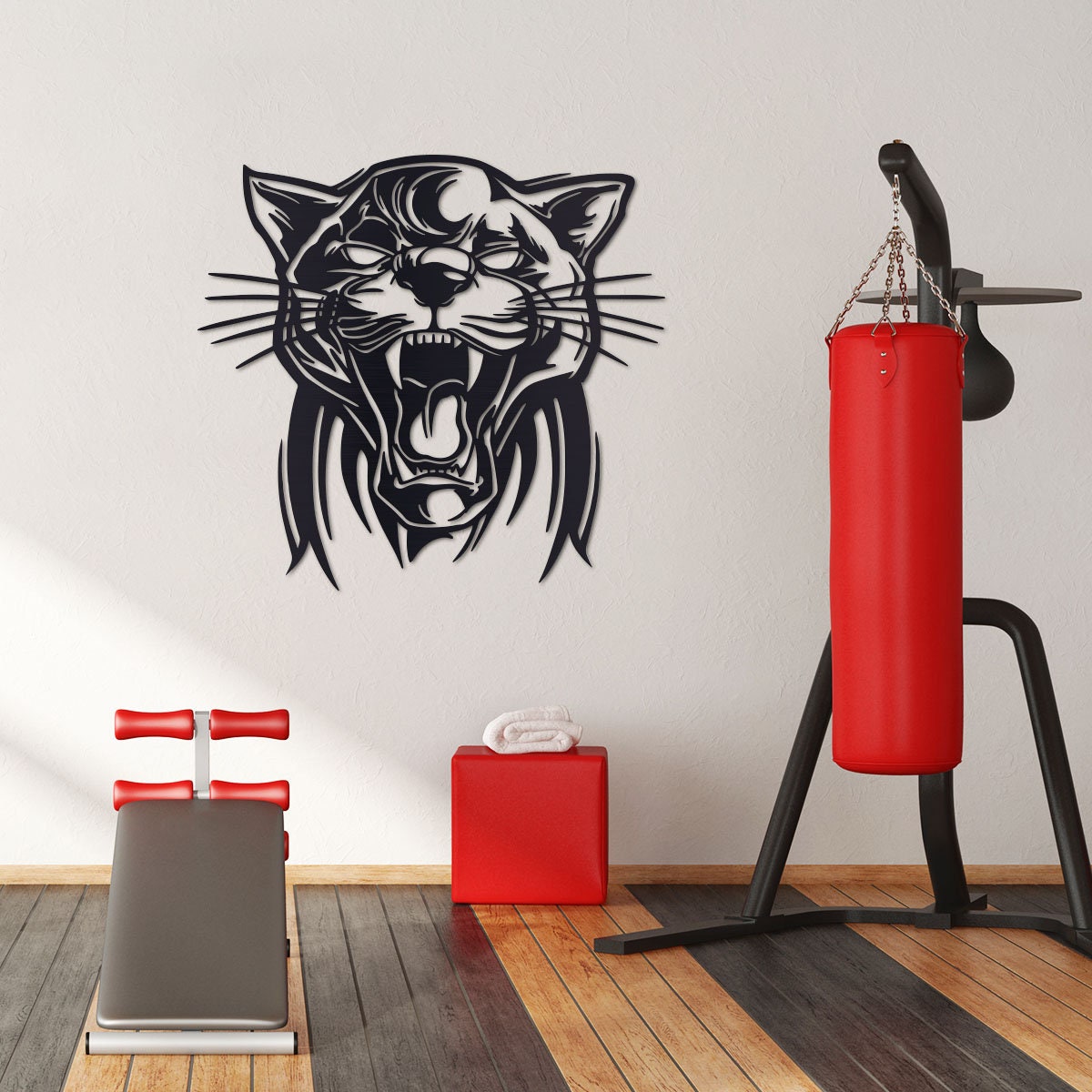 Metal Panther Sign Metal Animal Sign Housewarming Gift - Etsy