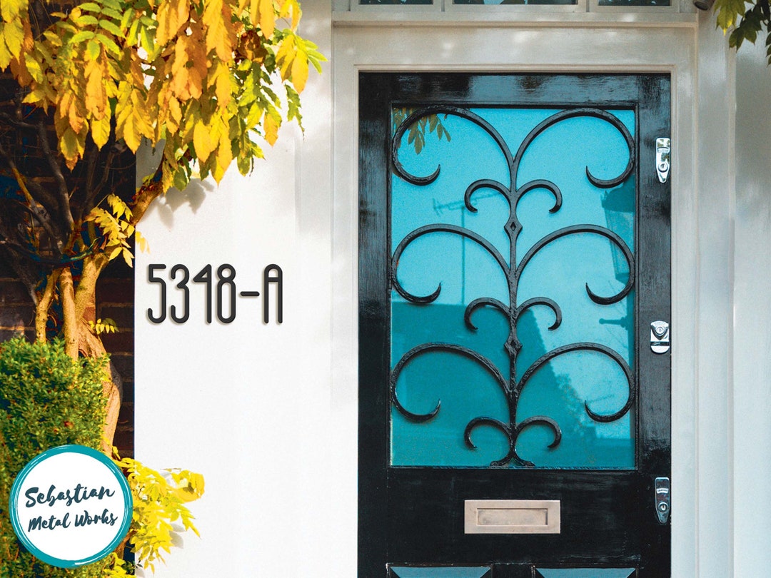 Modern House Numbers, Modern House Letters, Address Numbers, Custom ...