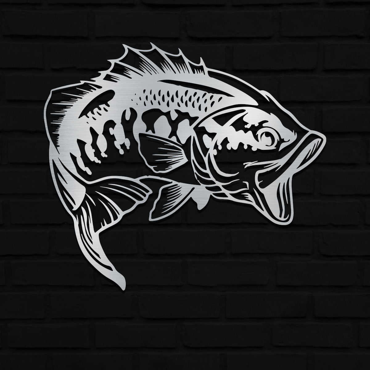 Metal Fishing Sign Fishing Sign Metal Fish Sign Metal Fish - Etsy