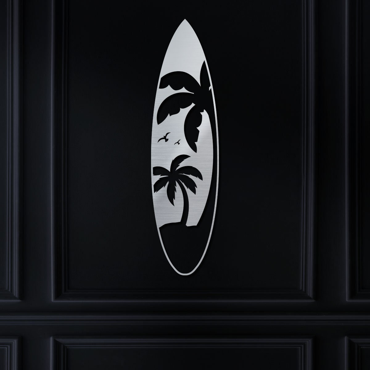 Metal Palm Tree Surfboard Sign Palm Tree Surfboard Sign - Etsy