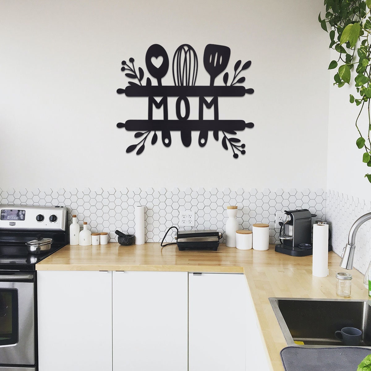 Metal Mom Sign Mom Sign Metal Kitchen Sign Home Decor Sign - Etsy