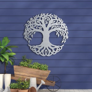 Metal Tree of Life Sign, Personalized Tree of Life Sign, Tree Sign ...